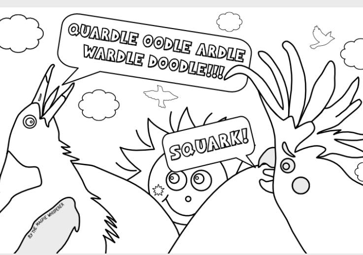 Quardle Oodle Ardle Wardle Doodle! – The Magpie Whisperer