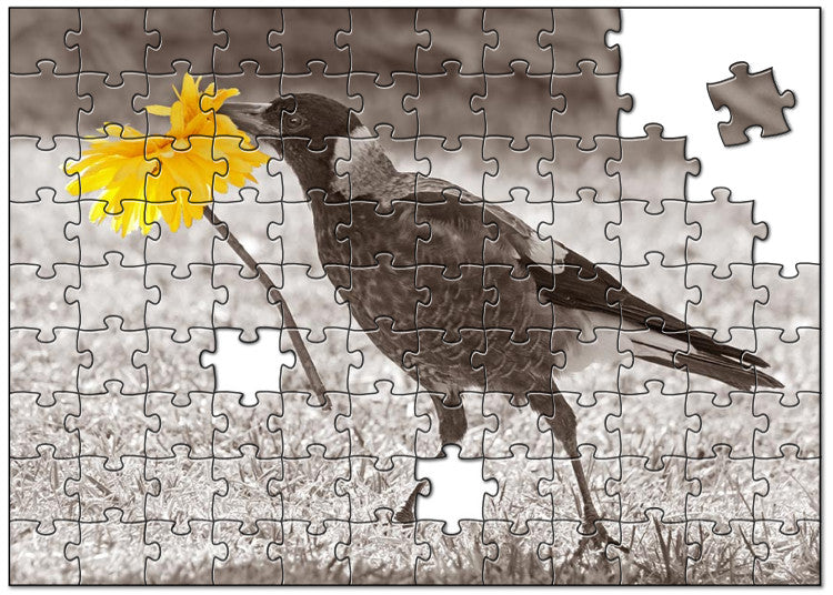 Flower Power Jigsaw – The Magpie Whisperer